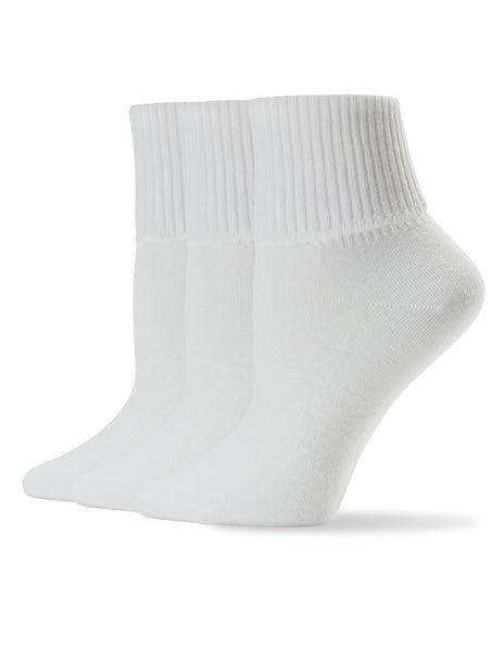 Kids Turn Cuff Sock 3 Pair Pack | No nonsense